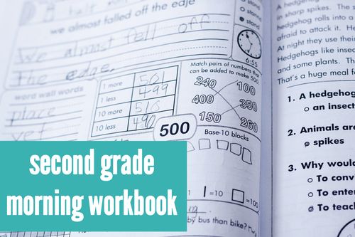 2nd Grade Common Core Morning Work