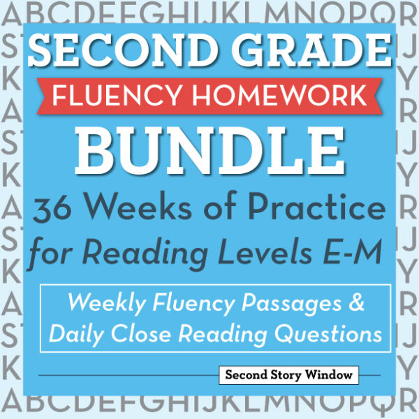 2nd Grade Fluency Homework