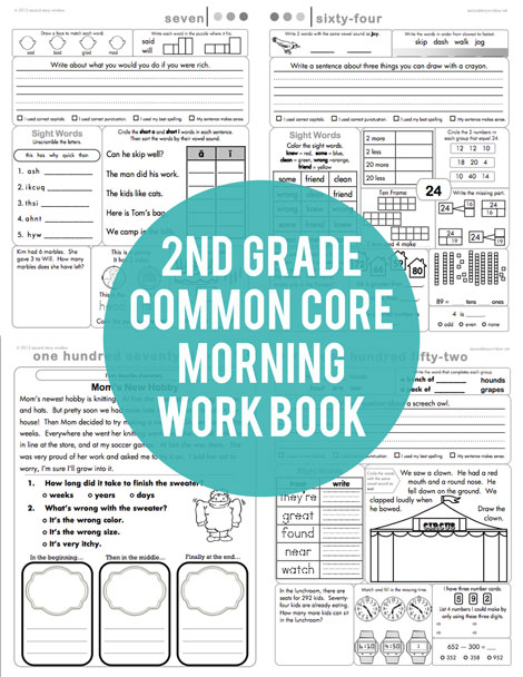 2nd Grade Morning Work Update