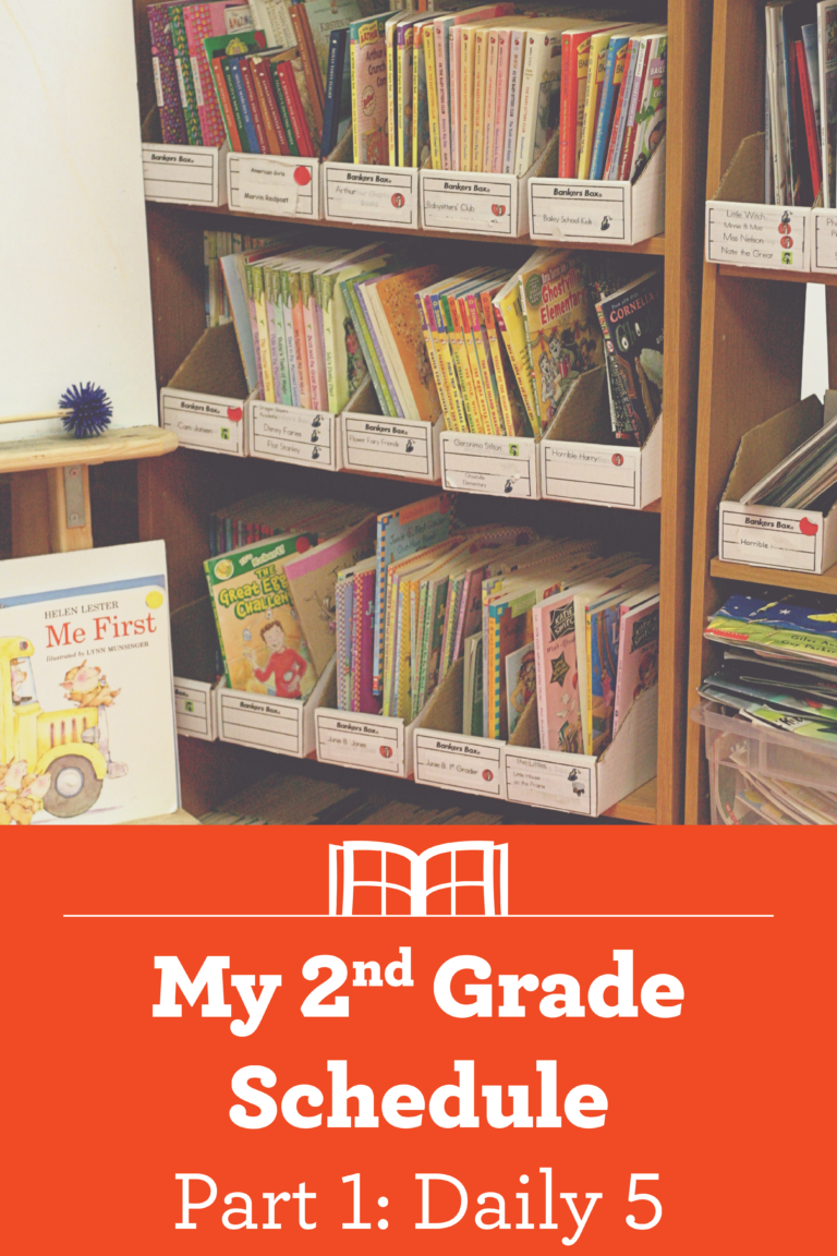 A Day in the Life: My 2nd Grade Schedule Part 1