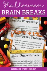 Brain Breaks for Halloween (Freebie!)