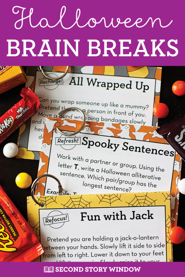 Brain Breaks for Halloween (Freebie!)