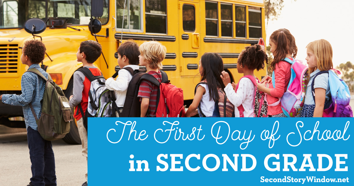 The First Day of School in 2nd Grade