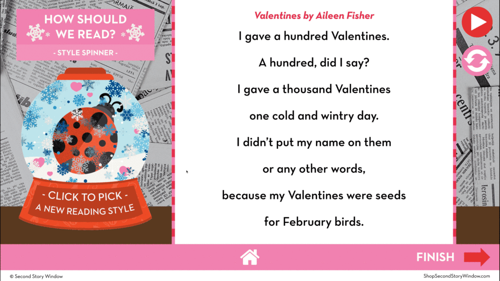 Valentine's Day Fluency in a Flash Mini-Lessons