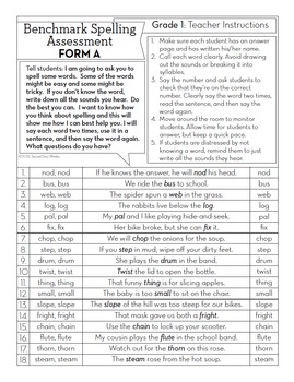 1st Grade Word Sorts - Words Their Way - Second Story Window