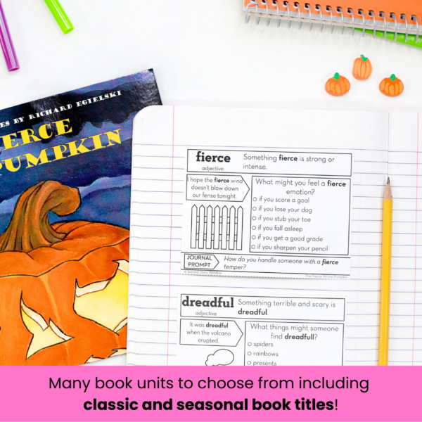 Vocabulary Lesson Plans & Activities w Read Alouds