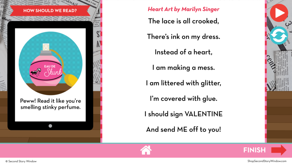 Valentine's Reading Fluency in a Flash 3rd Grade • Digital Fluency Mini ...