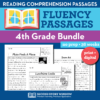 4th Grade Fluency Passages & Reading Comprehension Questions