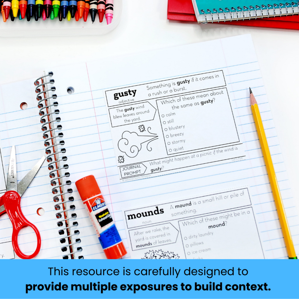 Vocabulary Lesson Plans & Activities w Read Alouds