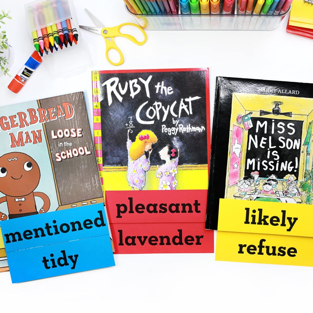 Back to School Vocabulary Bundle | First Week of School Read Aloud ...