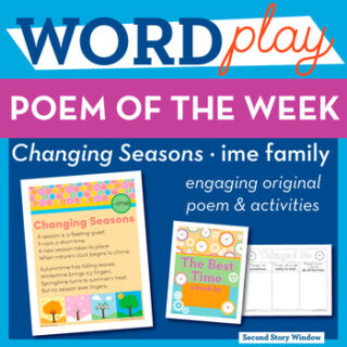 Changing Seasons - ime Word Family Poem of the Week - Long Vowel I ...