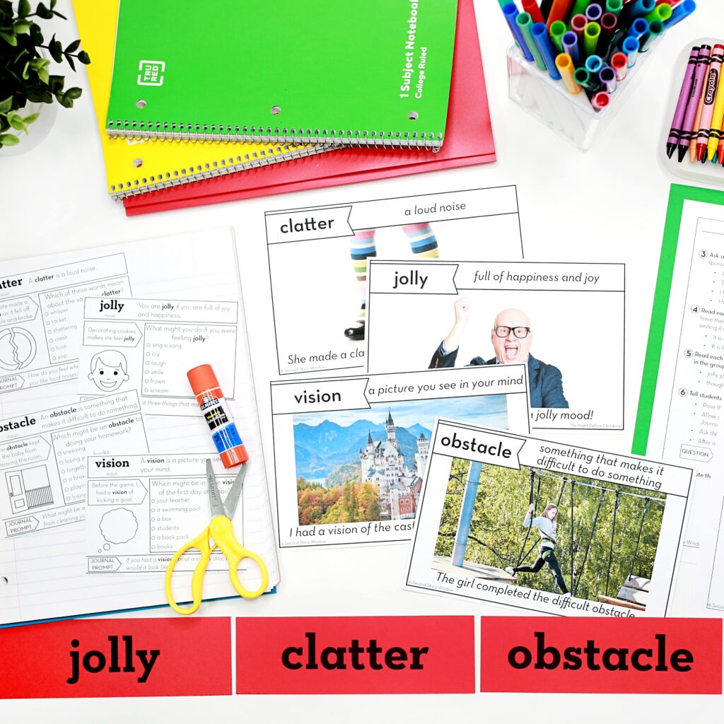 The Night Before Christmas Vocabulary - Second Story Window