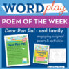 Poetry • 2nd Grade Word Family Poem of the Week Bundle • Fluency Poems ...