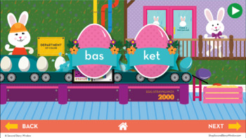 Easter Fluency in a Flash 1st Grade • Digital Fluency Mini Lessons ...