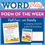 Fall Fun - un Word Family Poem of the Week - Short Vowel U Fluency Poem ...