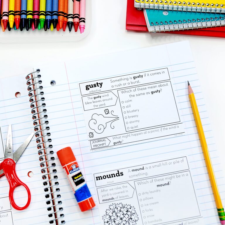 Fall Vocabulary Bundle | Fall Read Aloud Lessons and Activities ...