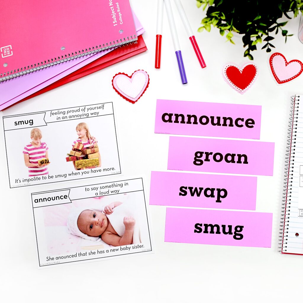 Valentine's Day Activities • Love Splat Vocabulary and Lesson - Second ...