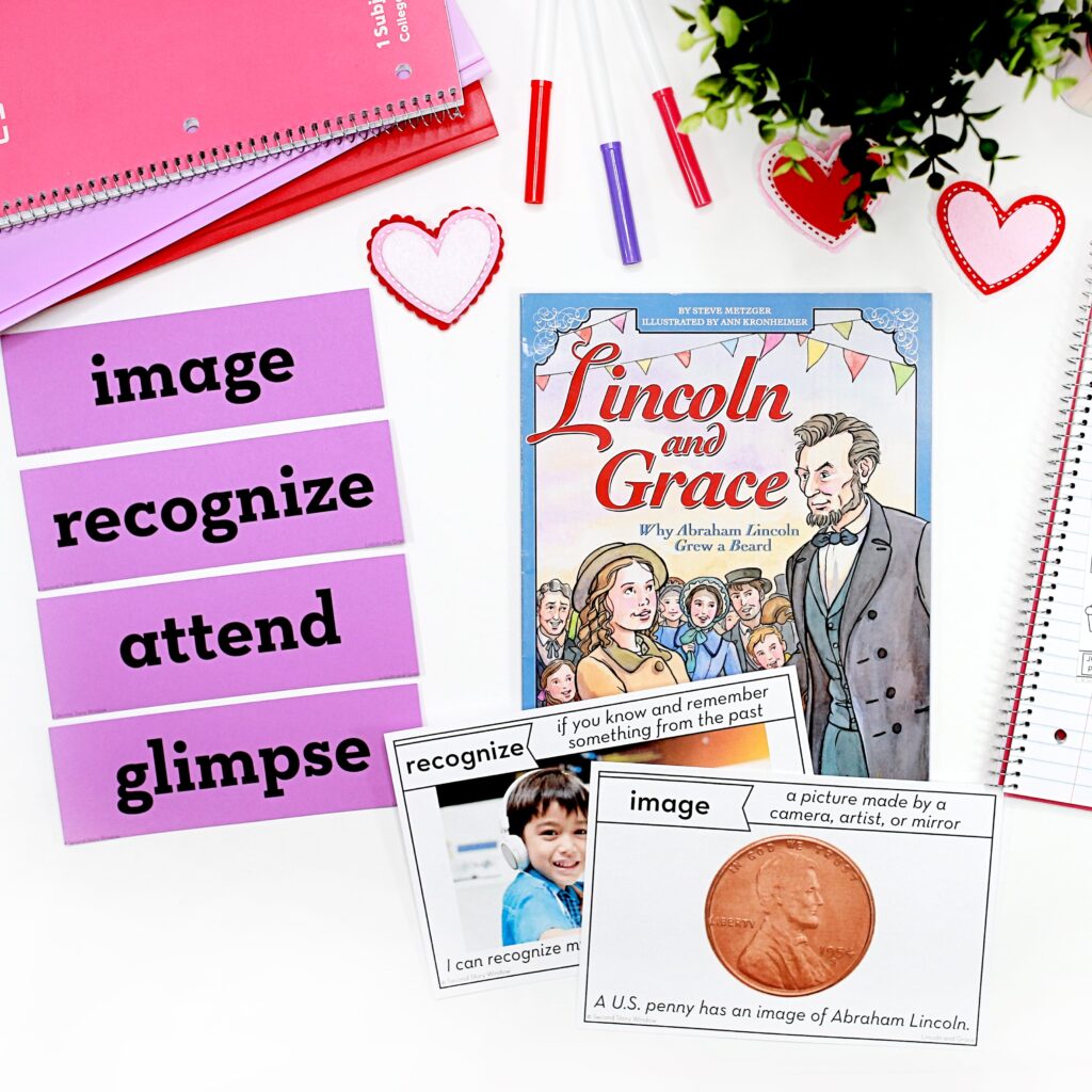 Lincoln and Grace Vocabulary - Second Story Window