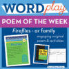 Fireflies - ar Word Family Poem of the Week - R Controlled Vowel ...