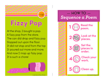Fizzy Pop - op Word Family Poem of the Week - Short Vowel O Fluency ...