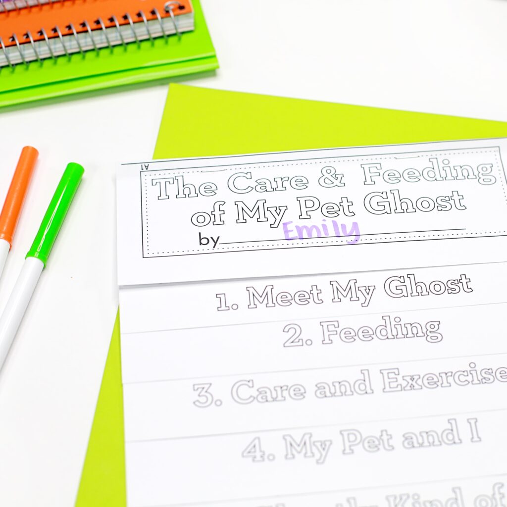 Halloween Activities Bundle for Grades 1-3 - Second Story Window