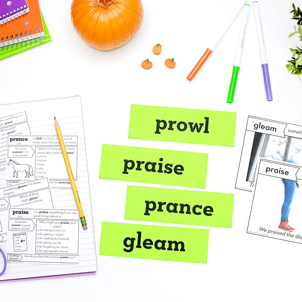 Scary Scary Halloween Vocabulary | Read Aloud Lesson and Activities ...