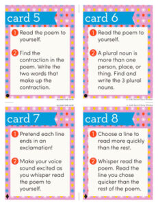 Happy Birthday - ay Word Family Poem of the Week - Long Vowel A Fluency ...