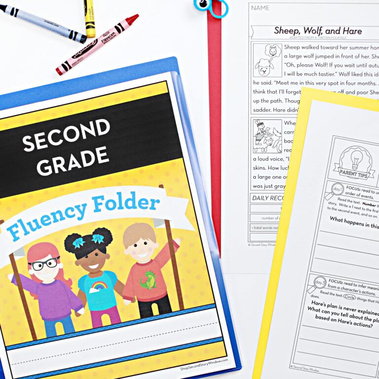 2nd Grade Fluency Practice Leveled Reading Comprehension Passages ...