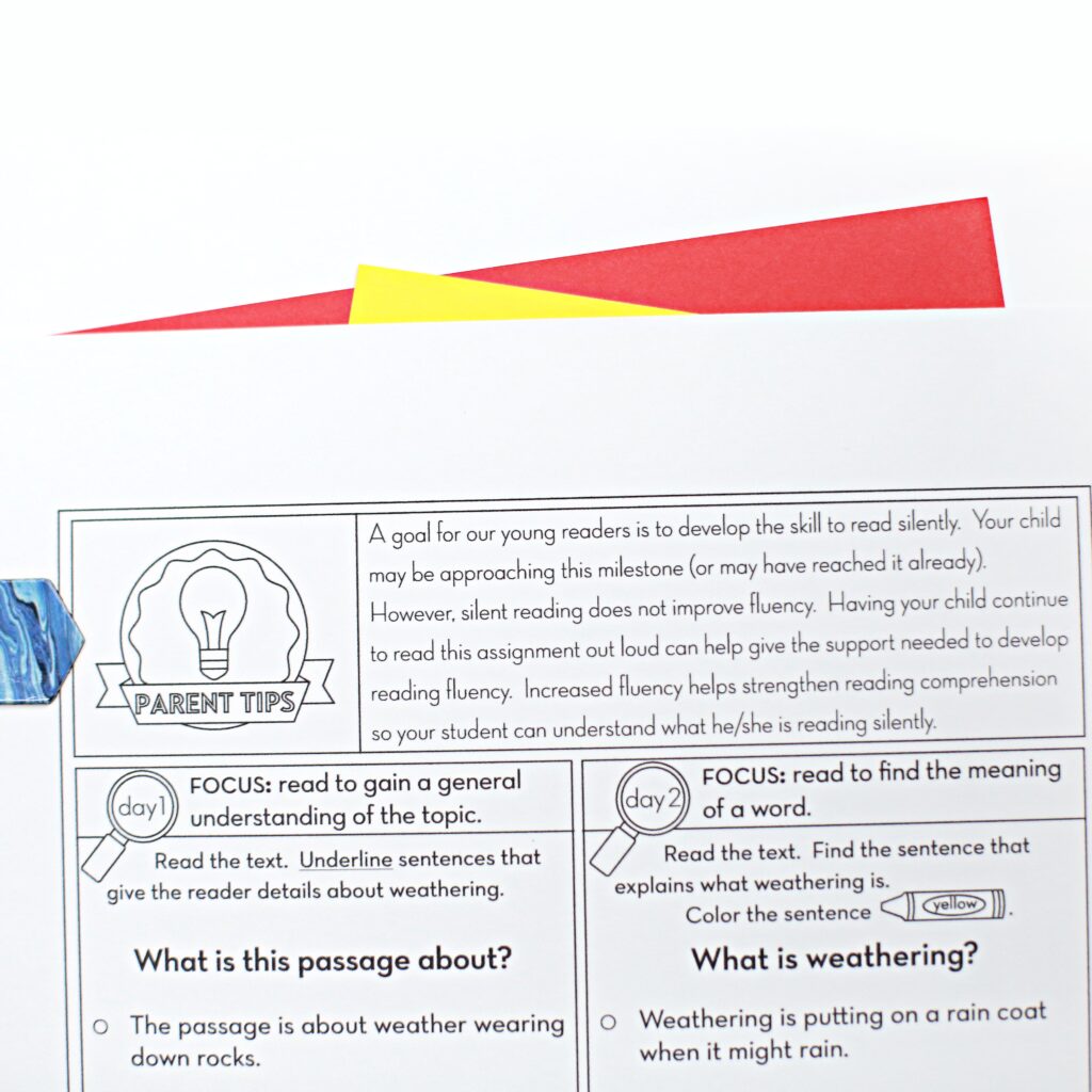 2nd Grade Fluency Practice Leveled Reading Comprehension Passages ...