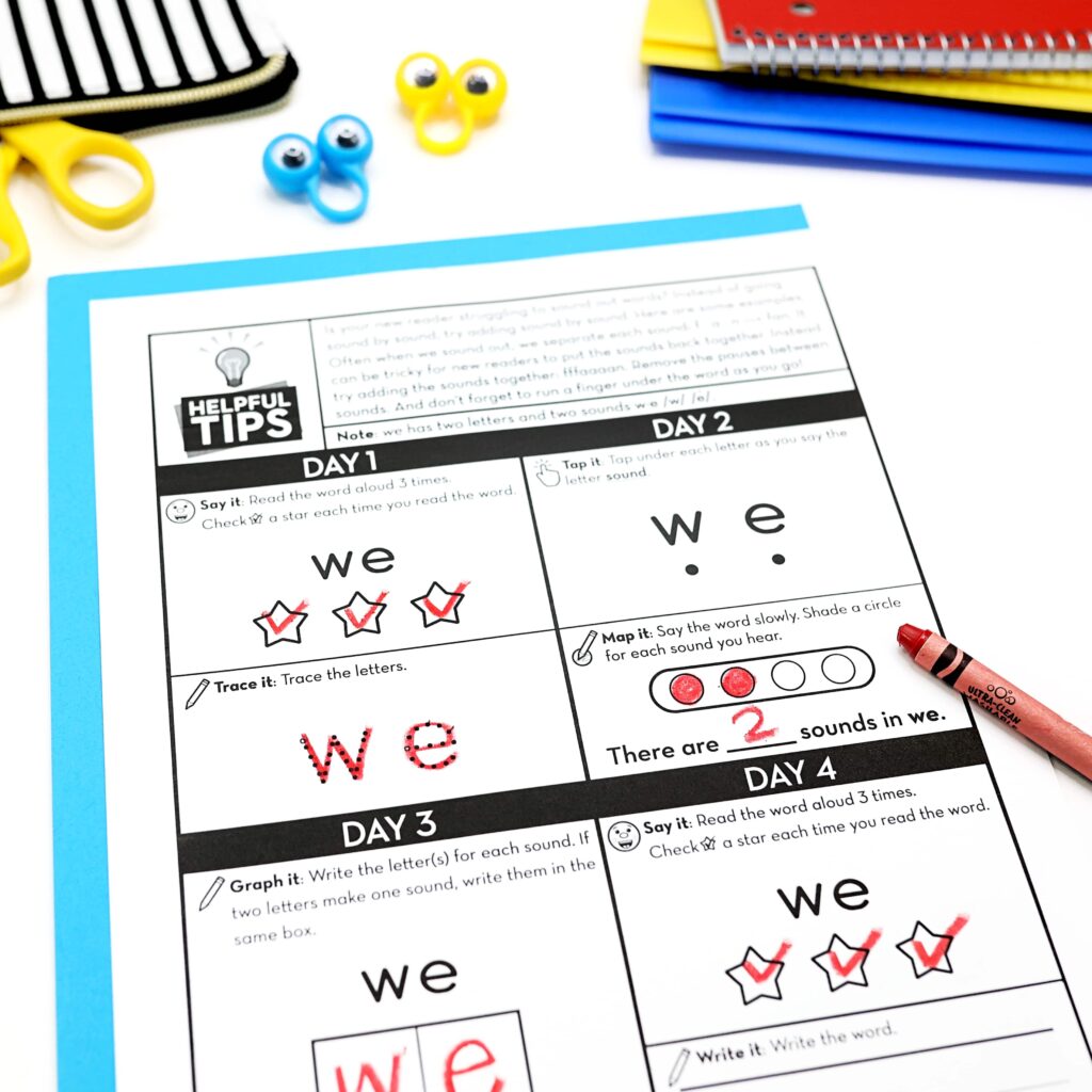 Decodable Passages Reading Fluency and Sight Word Practice Level B Set ...