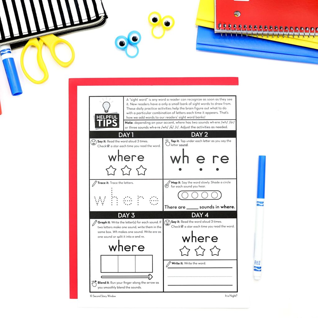 Decodable Passages Reading Fluency and Sight Word Practice Level B Set ...