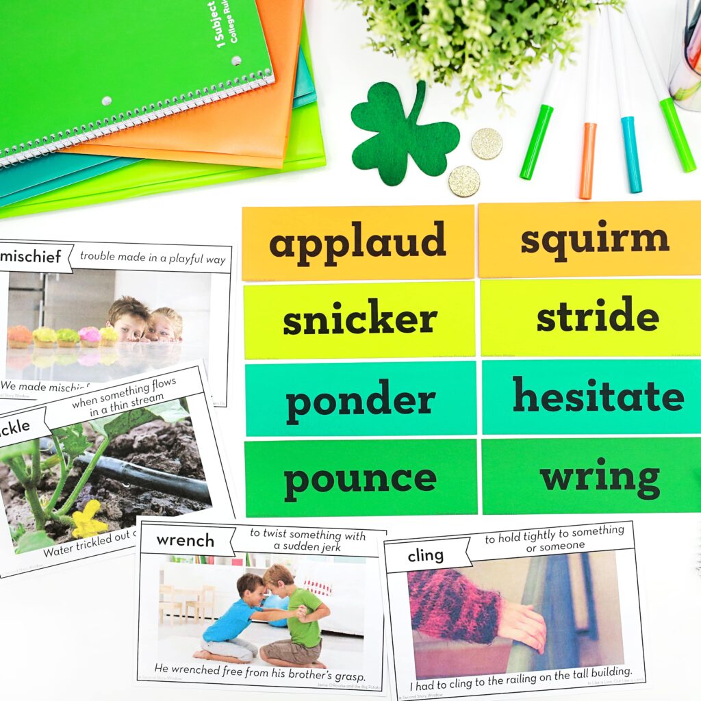 March Vocabulary Bundle - Read Aloud Lessons and Activities - Second ...