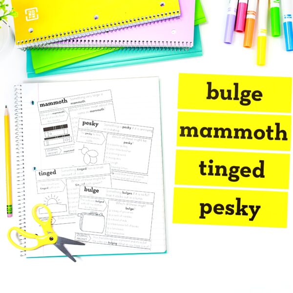 Sunflower House Vocabulary - Read Aloud Lesson and Activity - Second ...