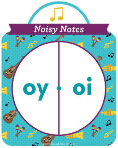 Noisy Notes vowel sounds oi and oy Phonics Game - Words Their Way Game ...