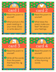 Pigs Dig - ig Word Family Poem of the Week - Short Vowel I Fluency Poem ...