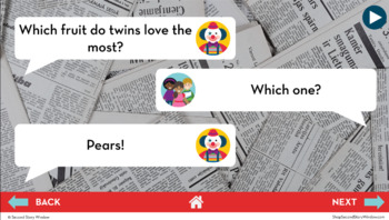 Reading Fluency in a Flash 2nd Grade January • Digital Fluency Mini ...