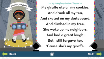 Reading Fluency in a Flash 3rd Grade December • Digital Fluency Mini ...