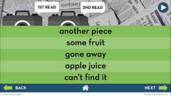 Reading Fluency in a Flash 3rd Grade December • Digital Fluency Mini ...