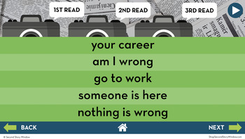 Reading Fluency in a Flash 3rd Grade February • Digital Fluency Mini ...