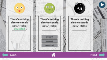 Reading Fluency in a Flash 4th Grade December • Digital Fluency Mini ...