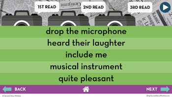 Reading Fluency in a Flash 4th Grade February • Digital Fluency Mini ...