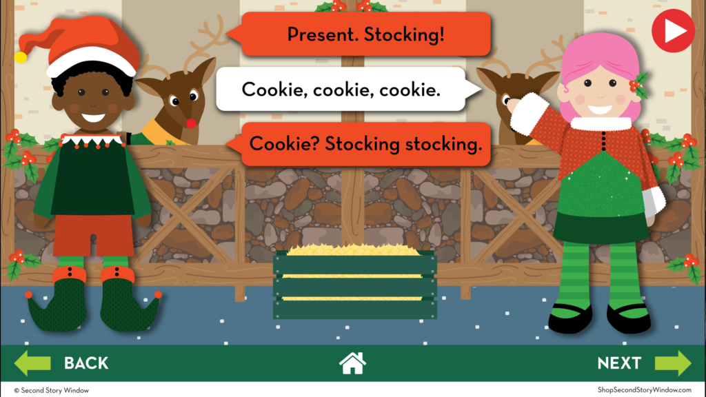 Christmas Reading Fluency in a Flash 4th Grade • Digital Fluency Mini ...