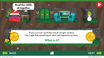 St. Patrick's Day Fluency in a Flash 2nd Grade • Digital Fluency Mini ...