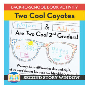 Two Cool Coyotes • Back to School Book Companion Activity • 1st Day of ...