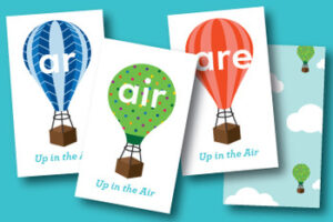 Up in the Air r controlled ar, air, are, ai Phonics Game - Words Their ...