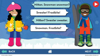 Winter Reading Fluency in a Flash 4th Grade • Digital Fluency Mini ...