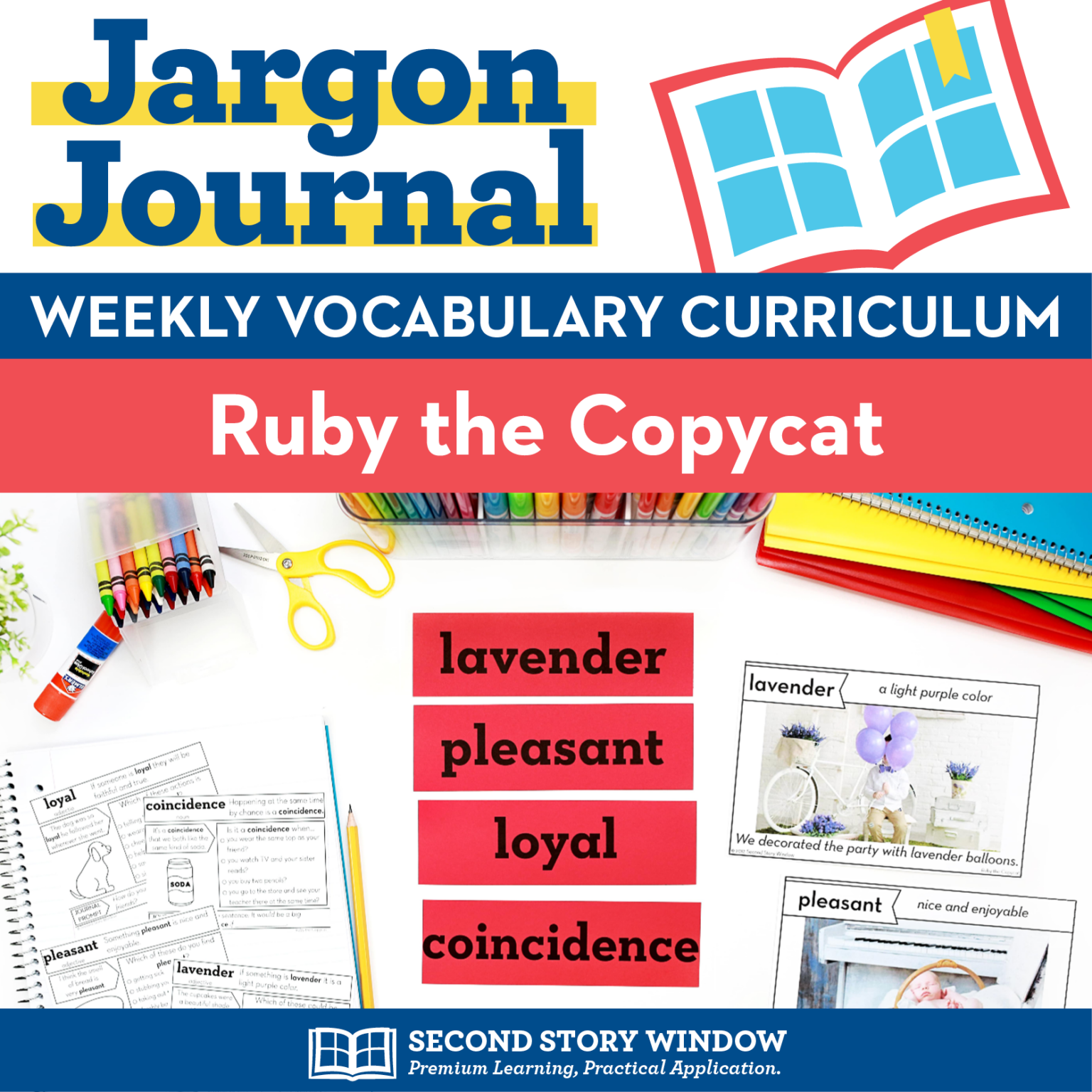 Ruby the Copycat Vocabulary | Read Aloud Lesson and Activities - Second ...