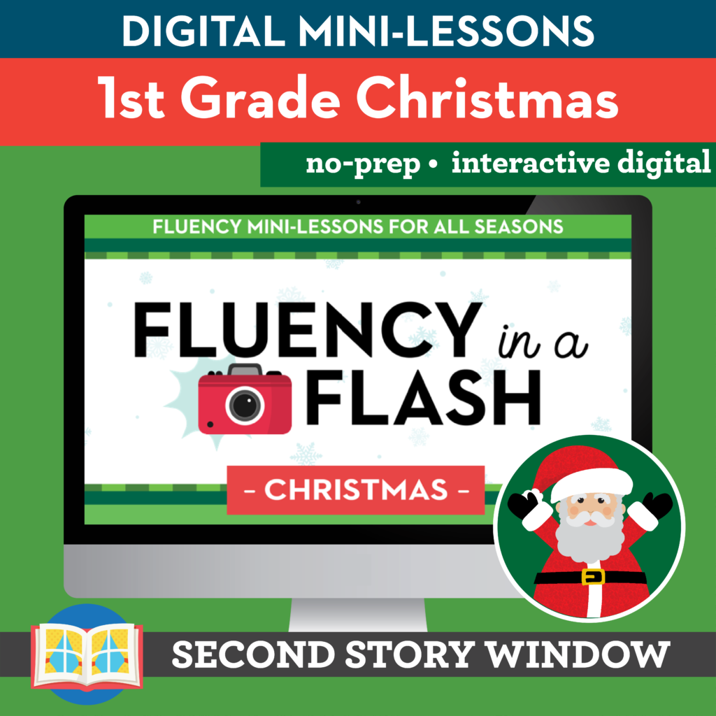Christmas Reading Fluency Level B - Seasonal Early Reading & Sight Word ...