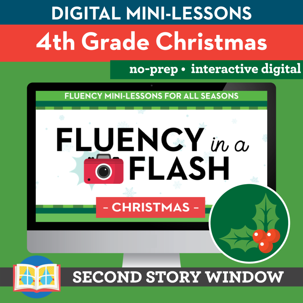 Christmas Reading Fluency Level B - Seasonal Early Reading & Sight Word ...
