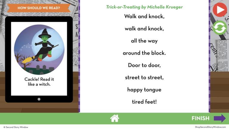 Halloween Fluency Mini Lessons